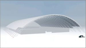 Custom TBM Storage Facility - Moranbah QLD - Container Domes Australia