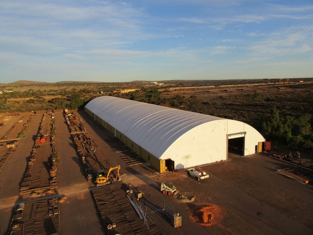 One Steel - Container Domes Australia