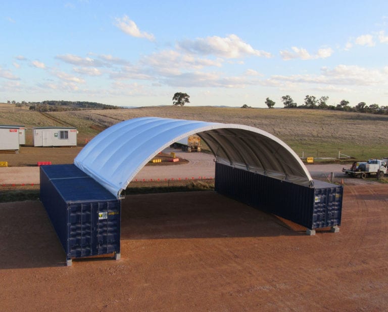 Container Covers: 100% Relocatable Shelter Solution in Aus