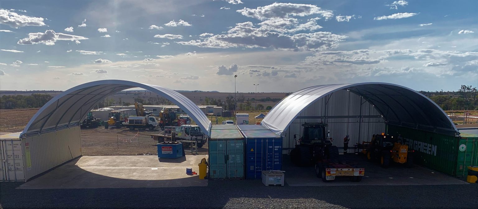 End walls Vs No end walls - Container Domes Australia