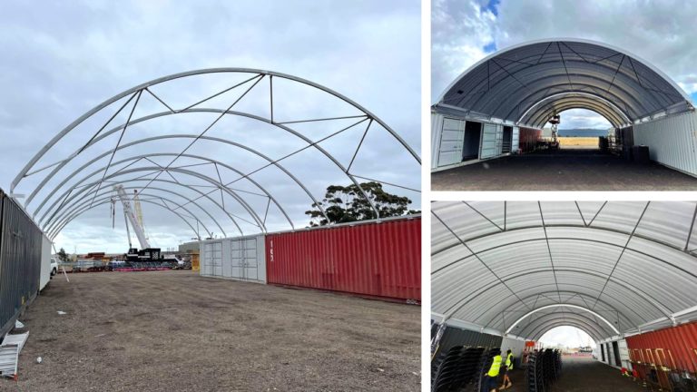 Container Domes for Events and Functions